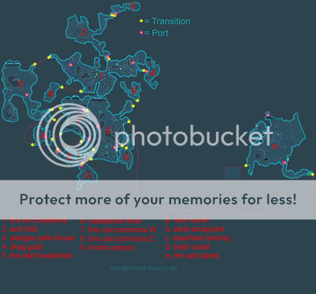 Borderlands Map Photo by SEJ300 | Photobucket