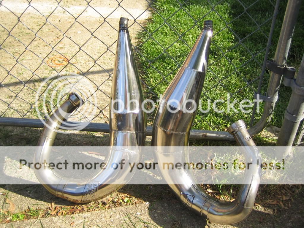 Dynoport drag pipes - Jetting & Exhaust Forum - Banshee HQ Forums