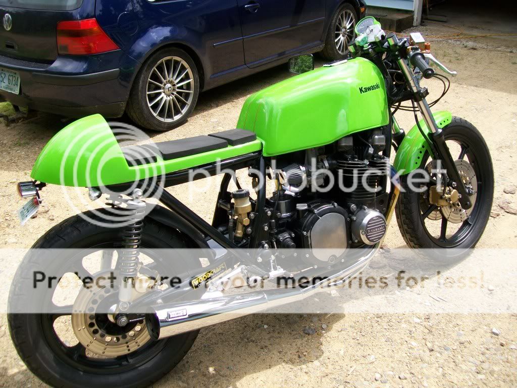 It was sunny, KZ1000st cafe | Kawasaki Motorcycle Forums