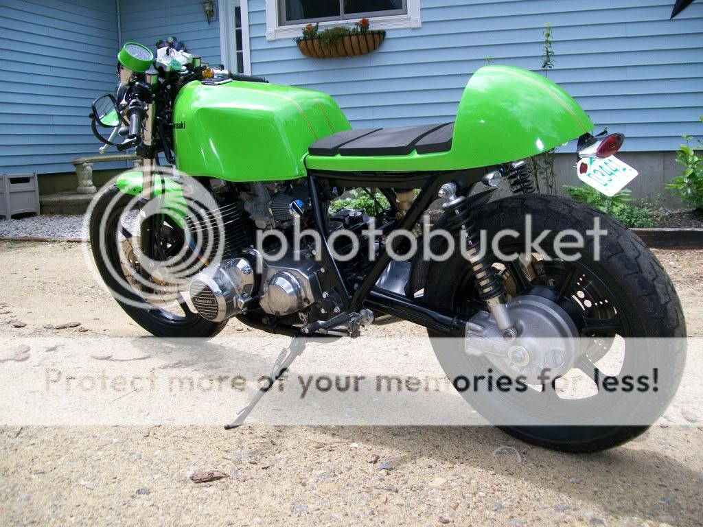 It was sunny, KZ1000st cafe | Kawasaki Motorcycle Forums