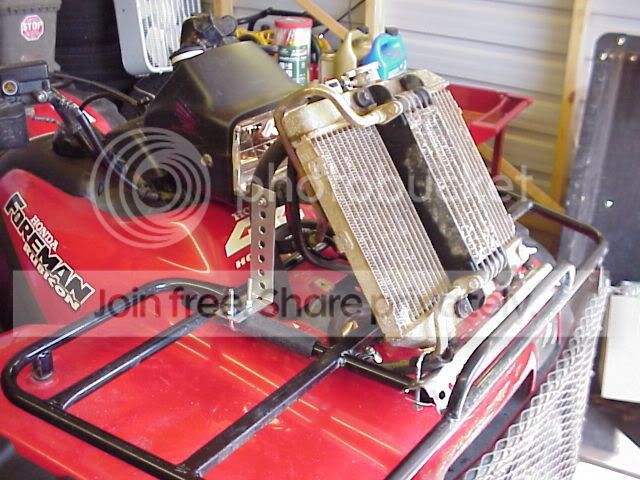 Radiator Relocate? | Honda Foreman Forums