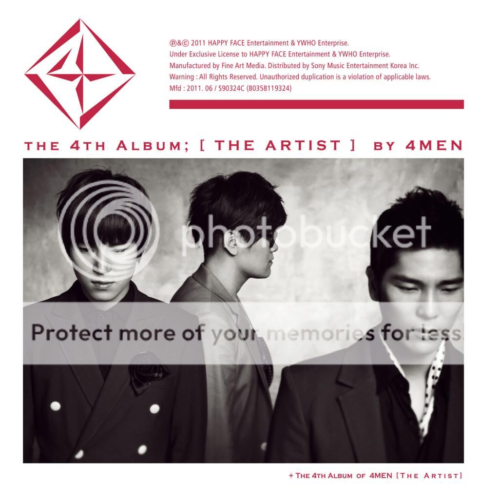 [Album] 4Men Vol.4 – The Artist | kpopexplorer