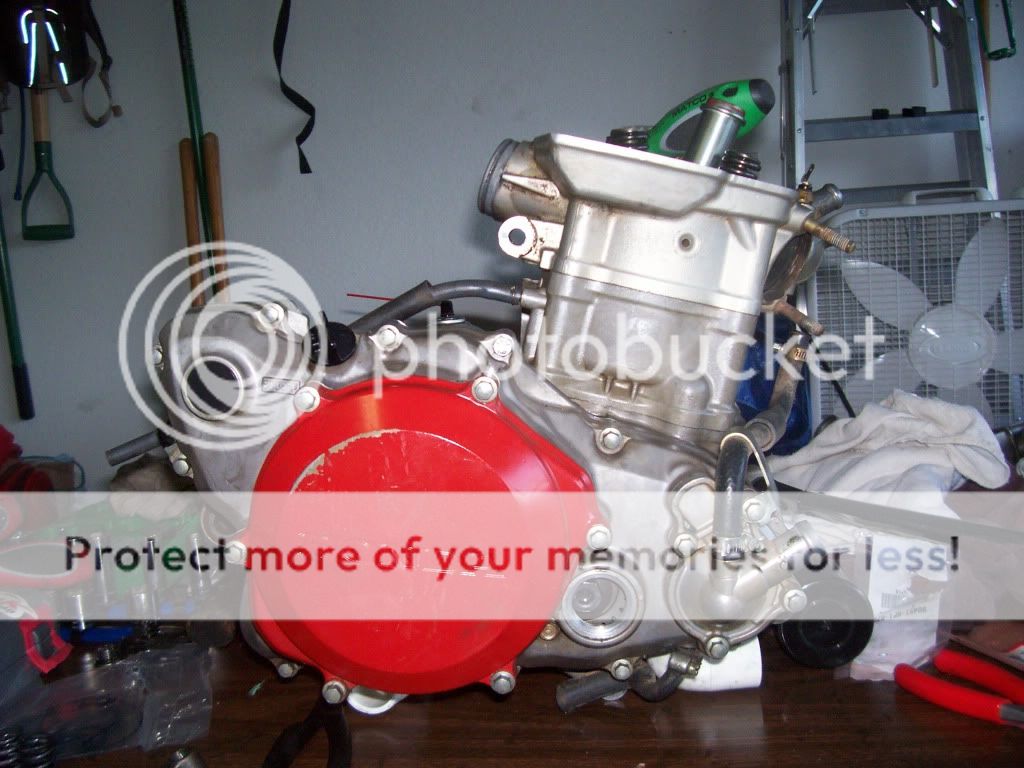 Rebuilt my Engine today | Honda TRX 450R