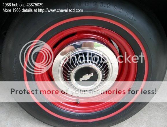 66 Chevelle Dog Dish Hubcap Paint Scheme? | Team Chevelle