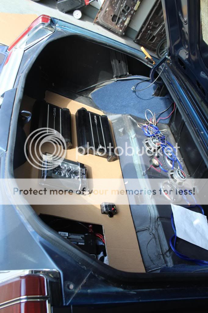 Cutlass trunk amp rack and sub box project | GBodyForum - 1978-1988 GM ...