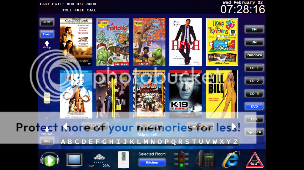 Show Off Your Home Touch Screen Interface - 2013 Edition | CocoonTech.com